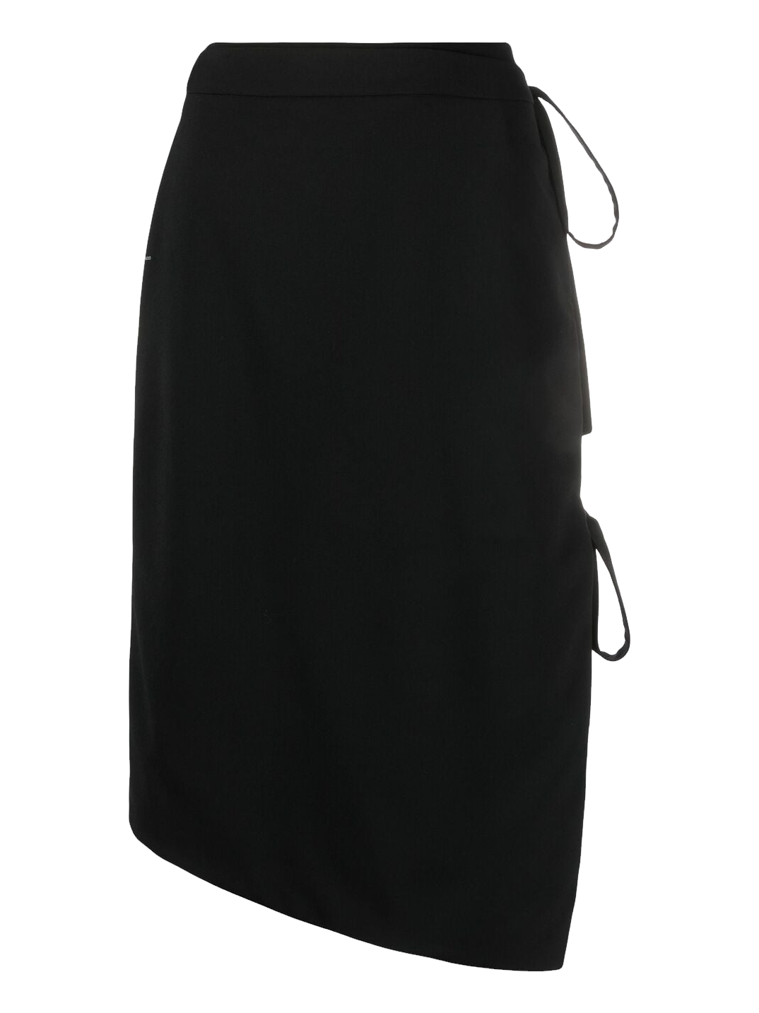 OFF-WHITE Off-White Tie-Fastening Asymmetric Skirt
