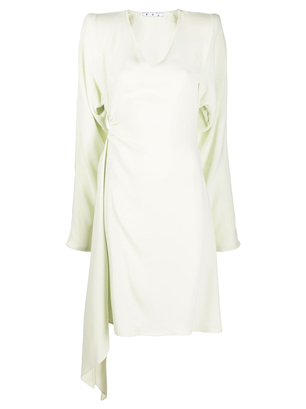 OFF-WHITE Off-White Cut-Out Long-Sleeve Dress