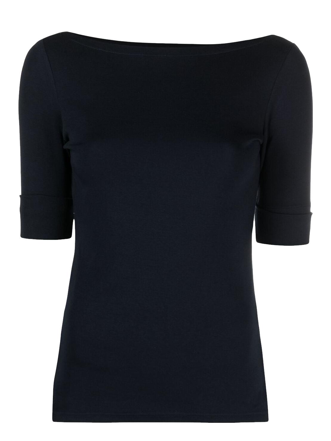 RALPH LAUREN Lauren Ralph Lauren Boat-Neck Fitted Top