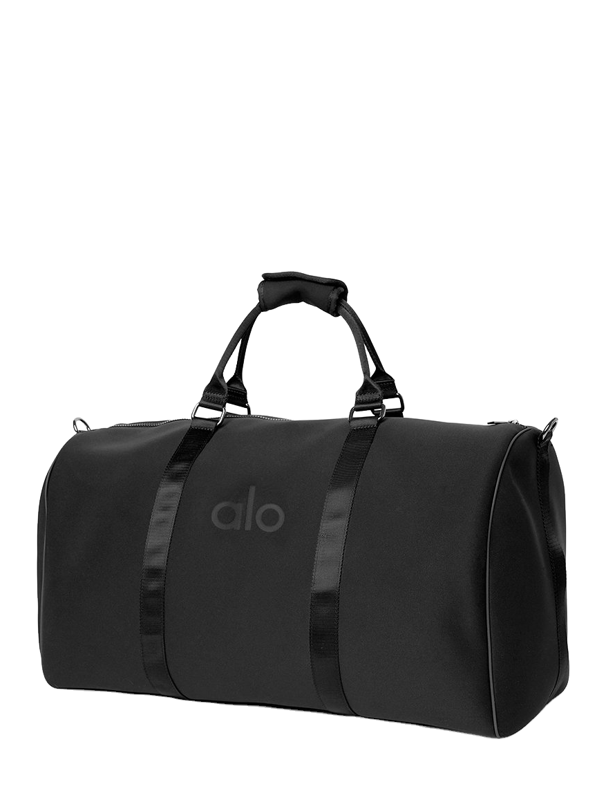 Alo Yoga Large Traverse Duffle Bag - Black | Editorialist