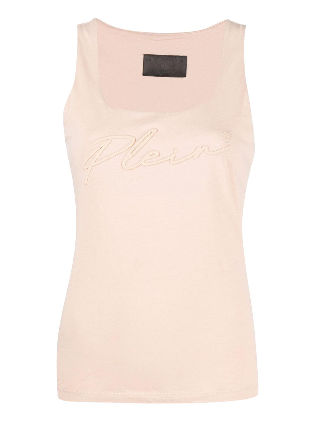 PHILIPP PLEIN Philipp Plein Logo-Embroidered Vest Top