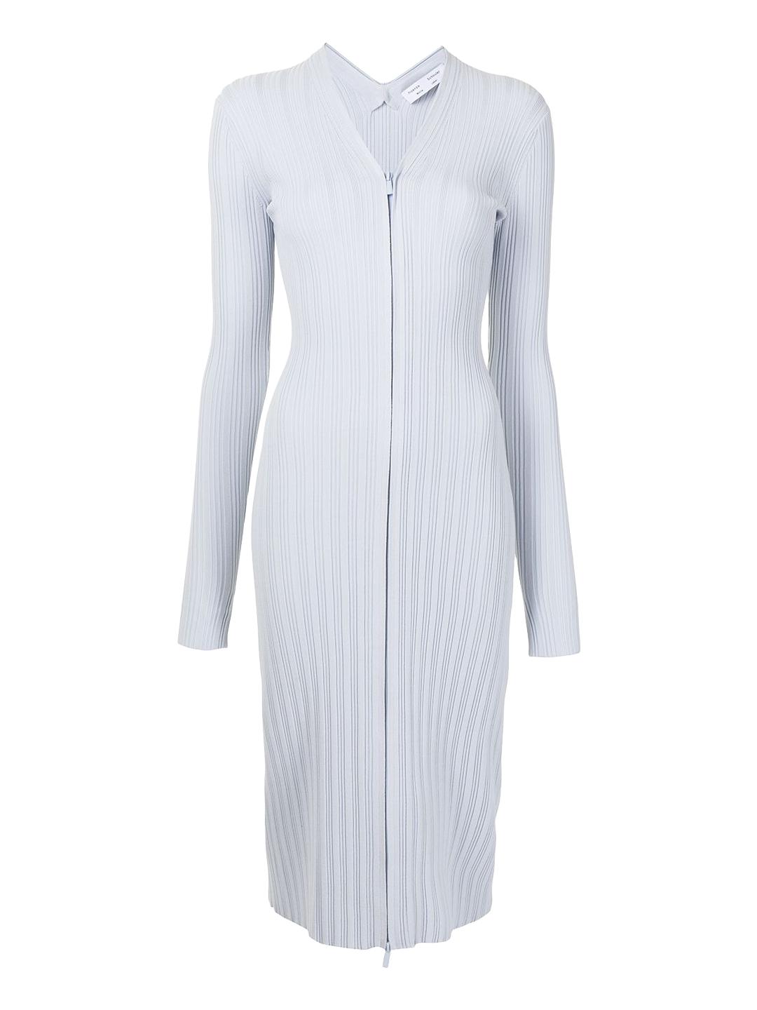 PROENZA SCHOULER WHITE LABEL Ribbed Knitted Cardigan Dress