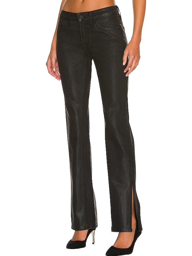 GRLFRND Hailey Low Rise Slim Boot-Cut Jeans