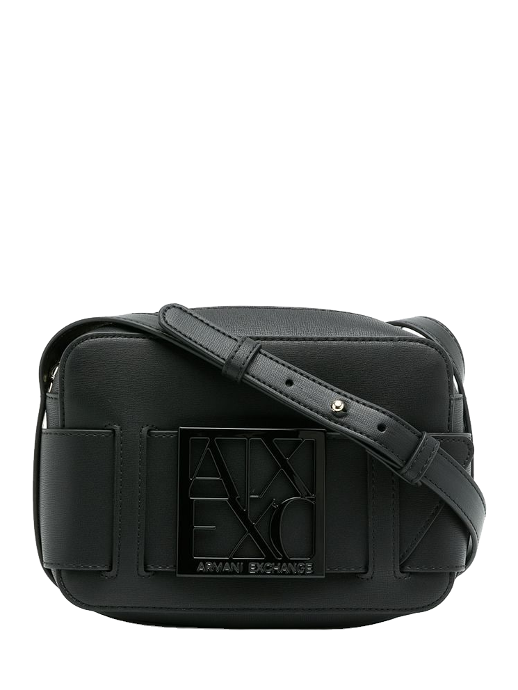 ARMANI EXCHANGE Armani Exchange Logo-Plaque Crossbody Bag
