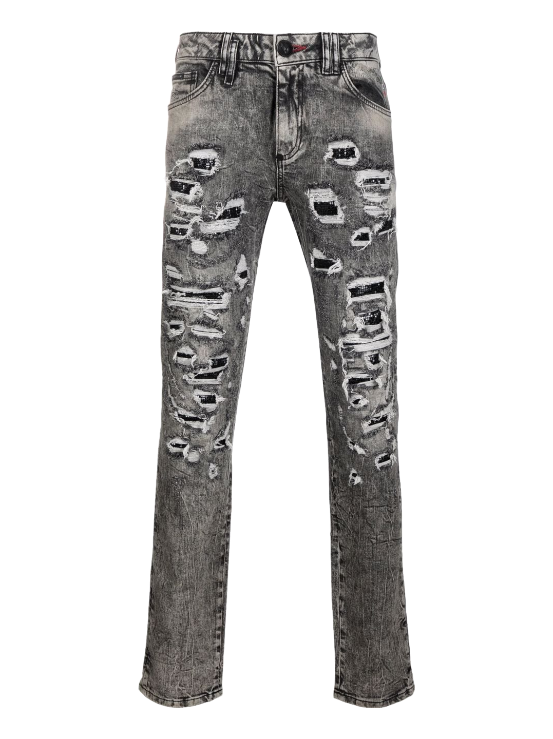 PHILIPP PLEIN Philipp Plein Ripped-Detail Jeans