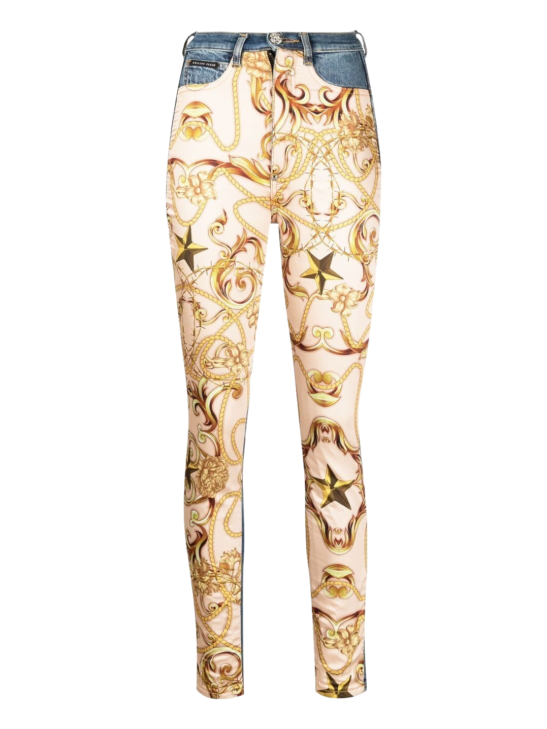 PHILIPP PLEIN Philipp Plein Baroque-Print Skinny Jeans