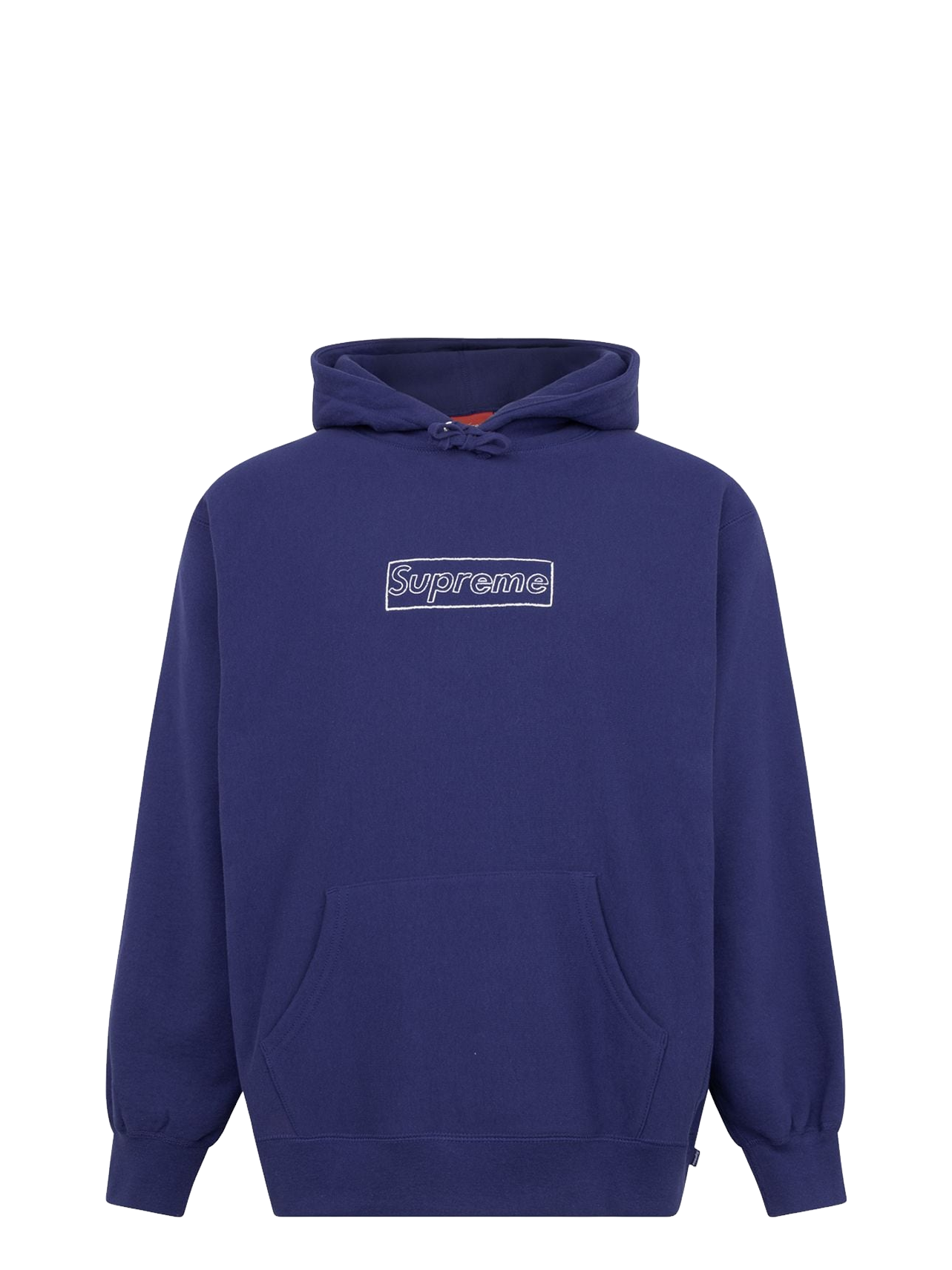 Supreme Polartec Hooded Sweatshirt - Navy Blue | Editorialist