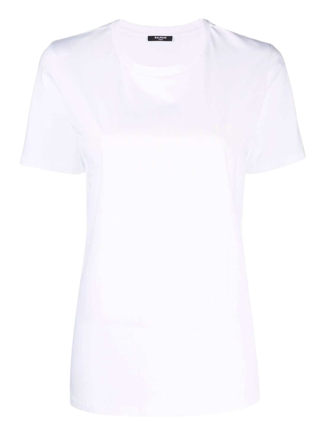 BALMAIN Balmain Flocked Logo T-Shirt