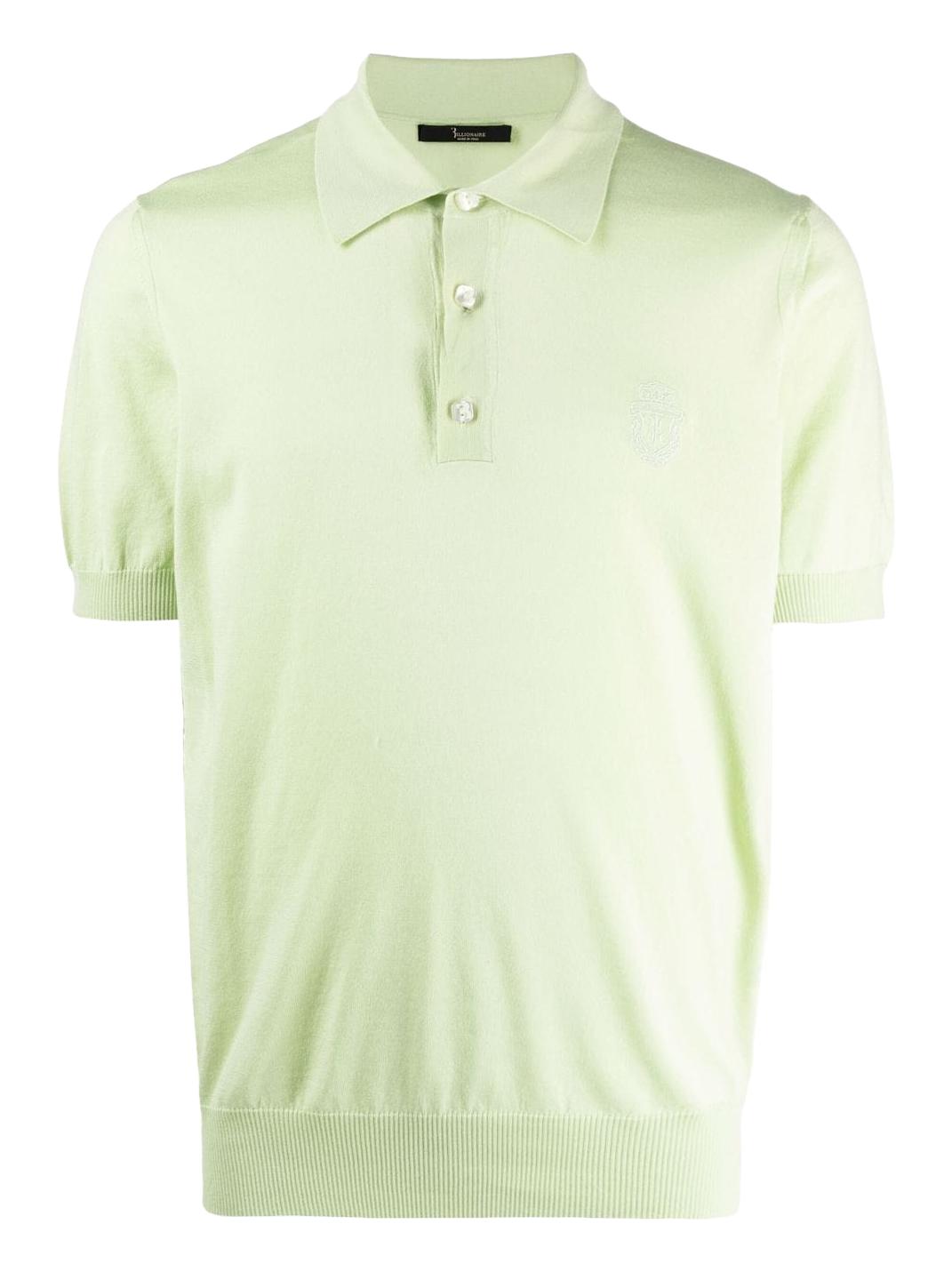 BILLIONAIRE BILLIONAIRE Logo-Embroidered Cotton Polo Shirt