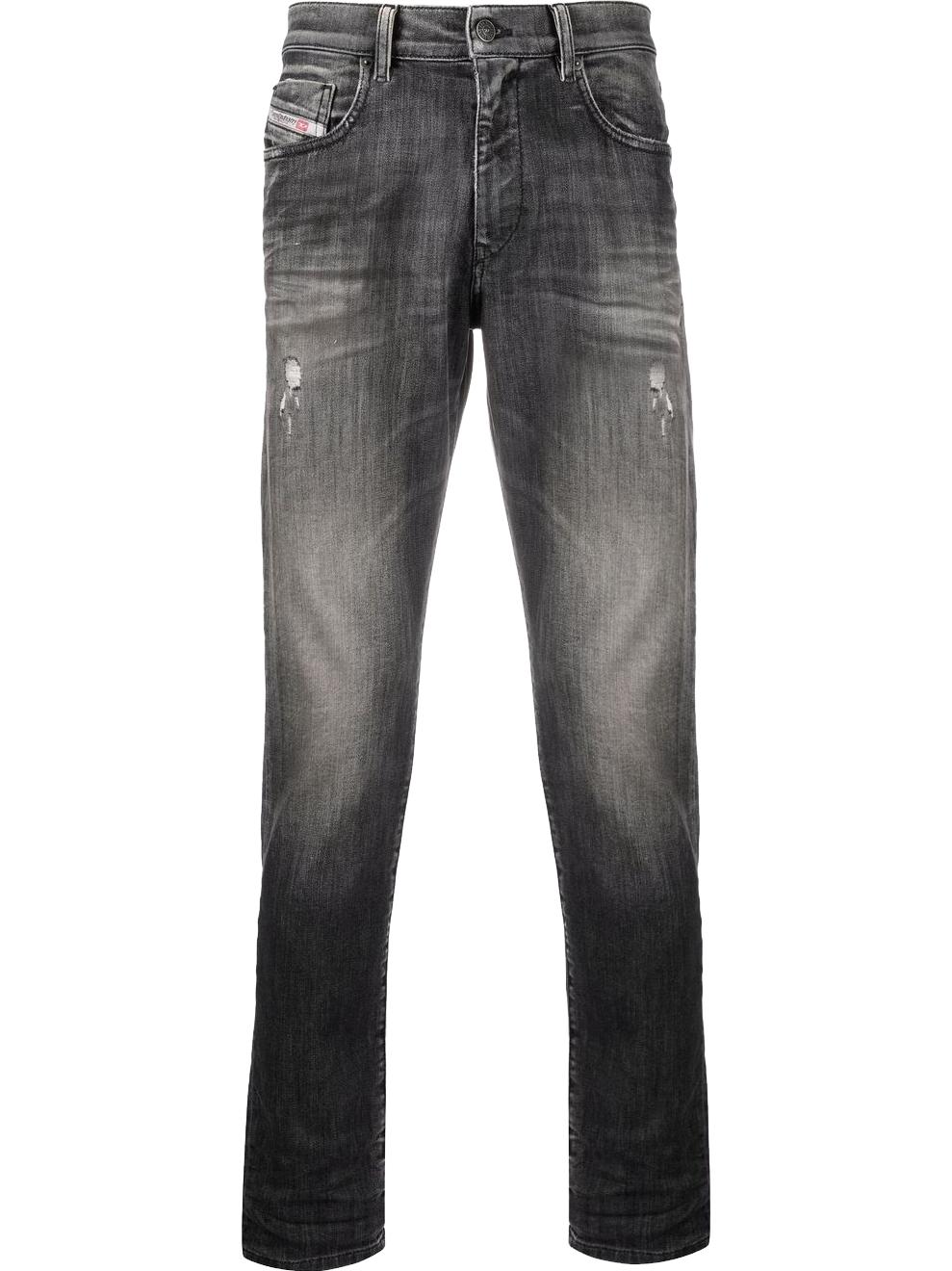 DIESEL® Diesel Faded Effect Distressed Jeans
