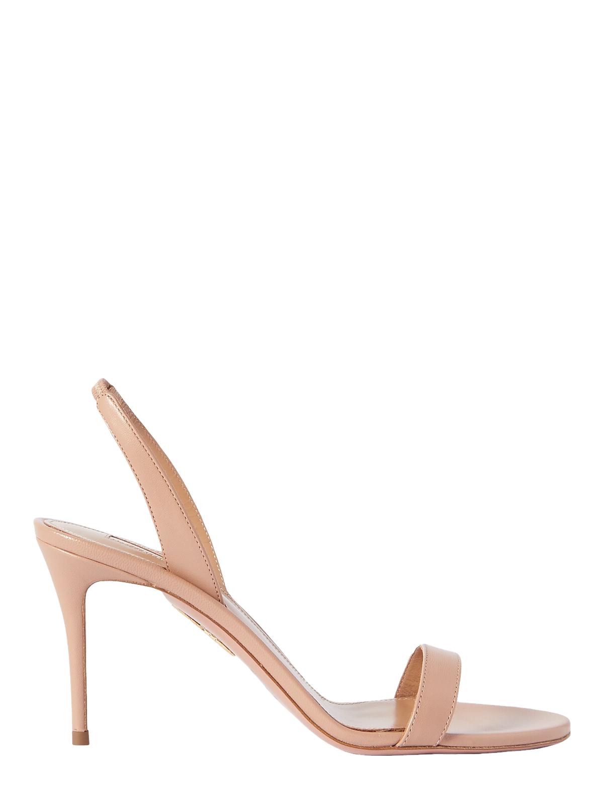 AQUAZZURA AQUAZZURA So Nude Slingback Sandals