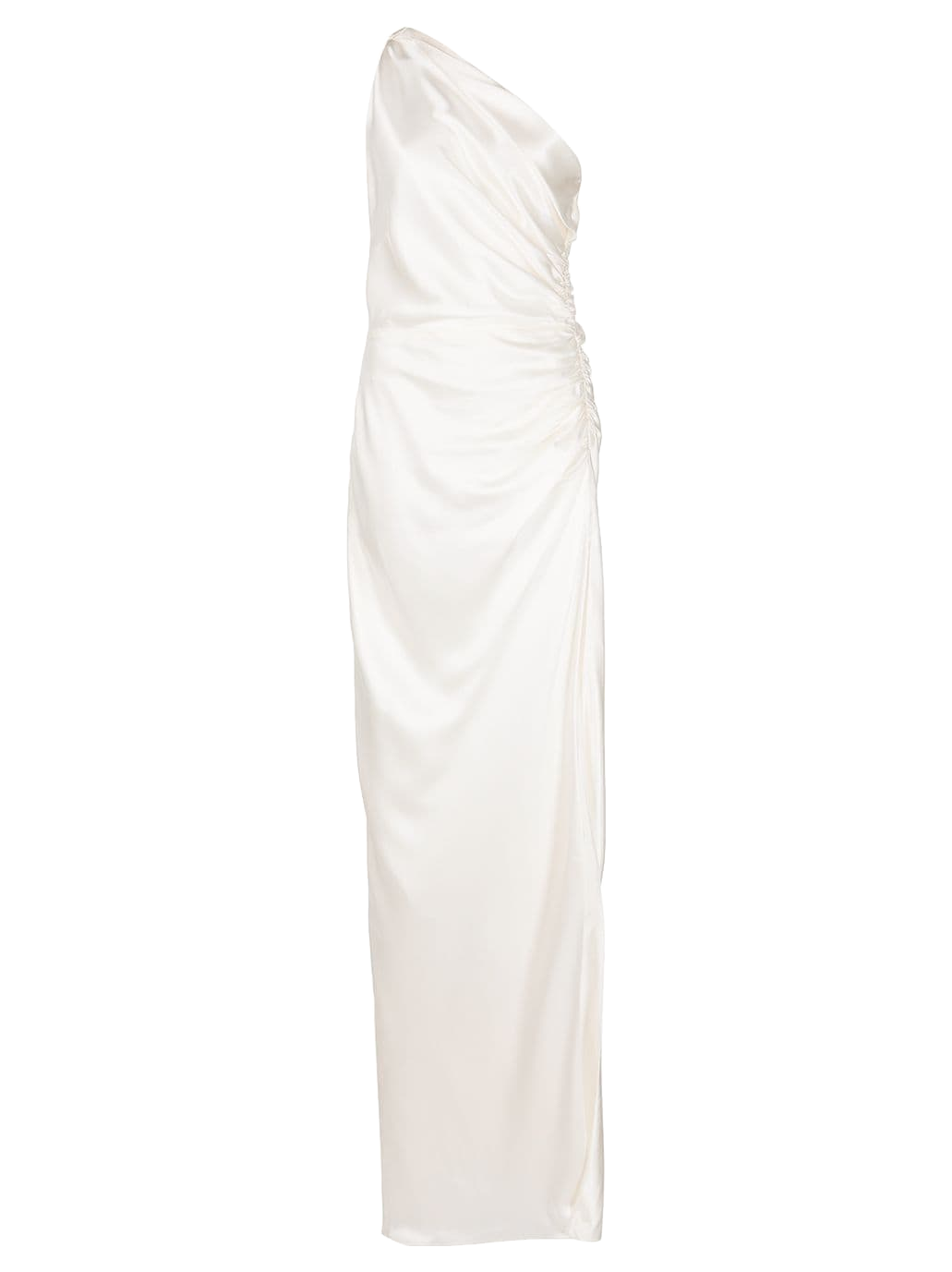 MICHELLE MASON Michelle Mason One-Shoulder Gown