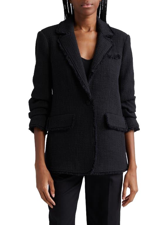CINQ À SEPT Cinq à Sept Khloe Bouclé Blazer
