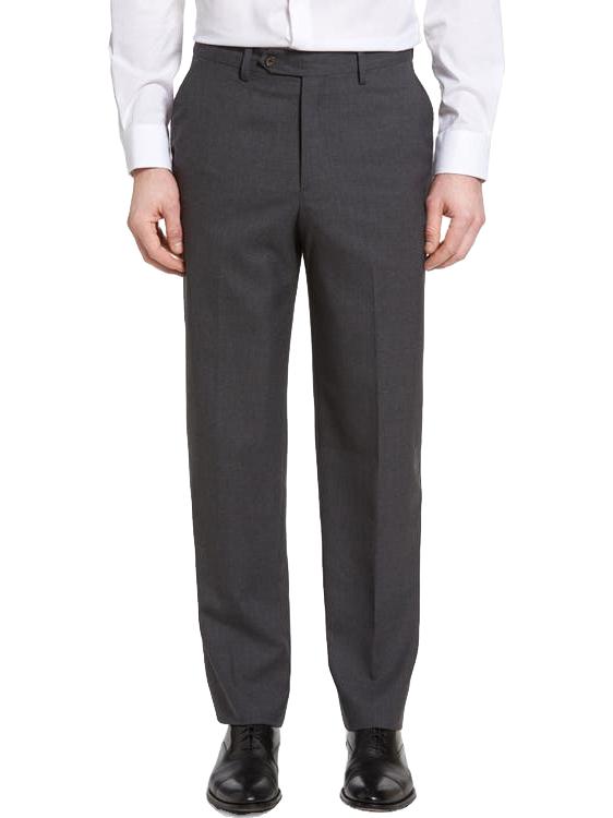 BERLE Berle' Lightweight Plain Weave Flat Front Trousers