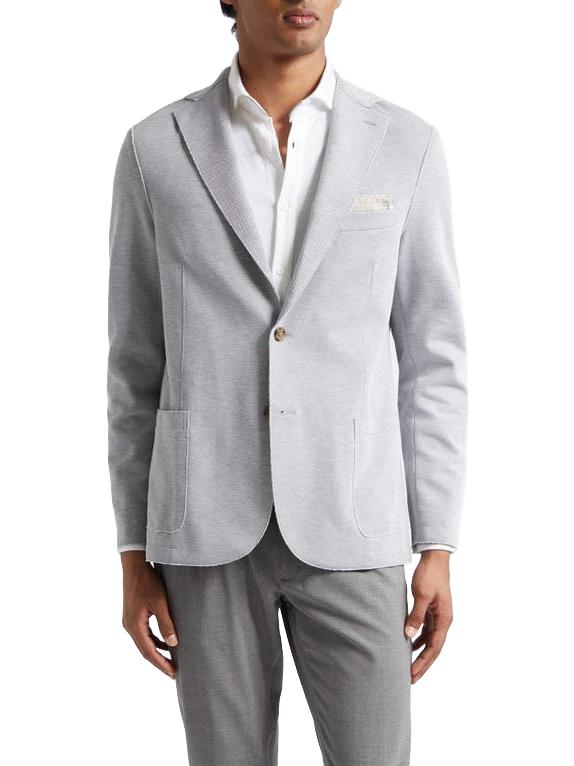 BILLIONAIRE Hooded Buttoned Blazer