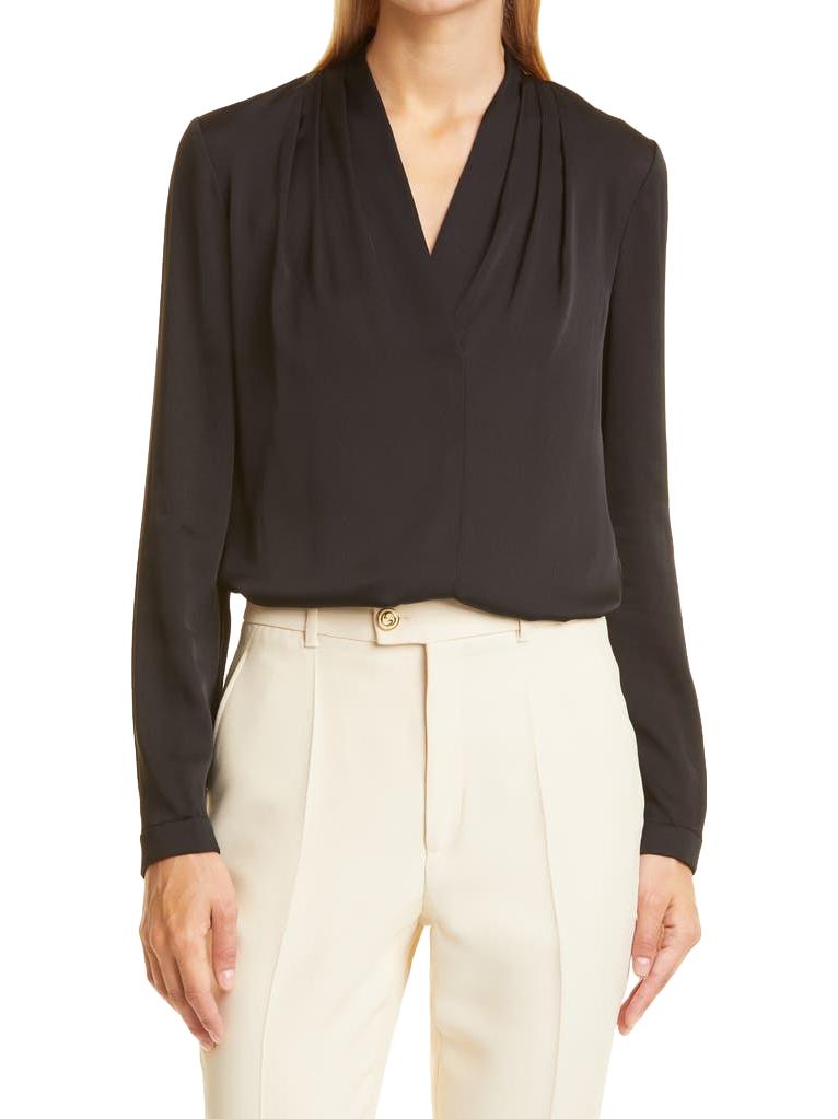 KOBI HALPERIN KOBI HALPERIN nellie stretch silk georgette top