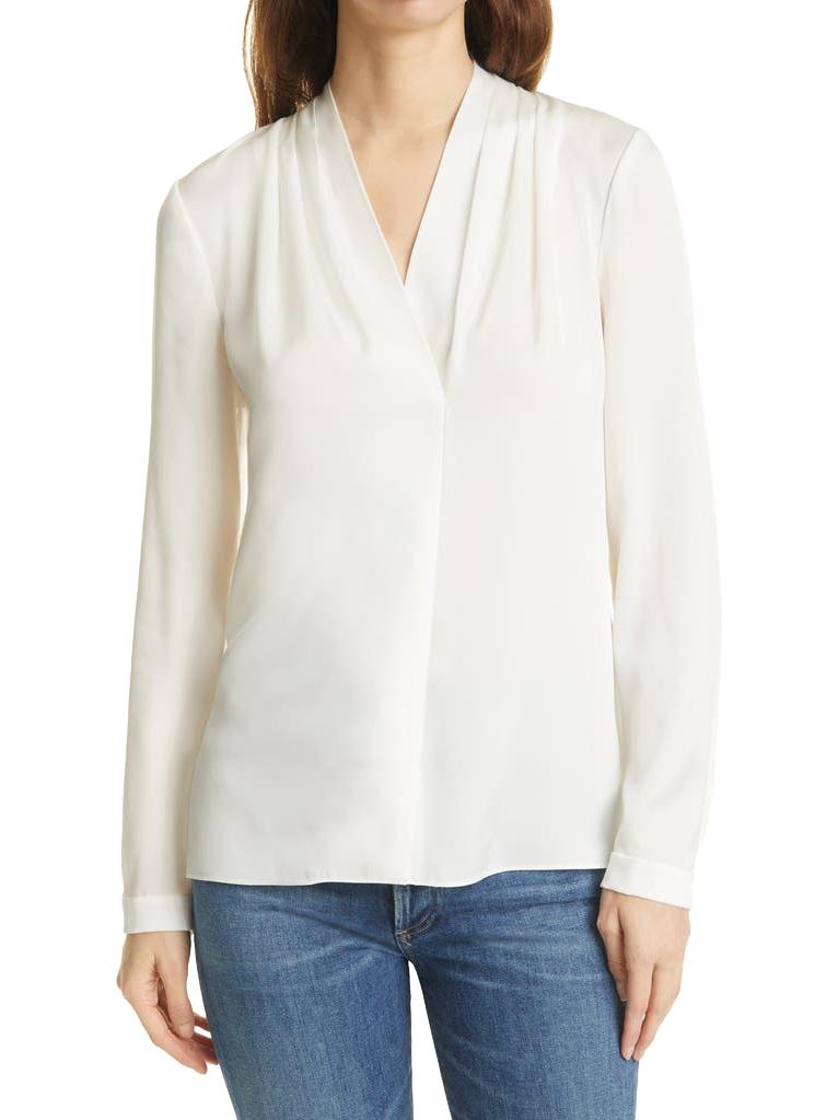 KOBI HALPERIN KOBI HALPERIN nellie stretch silk georgette top
