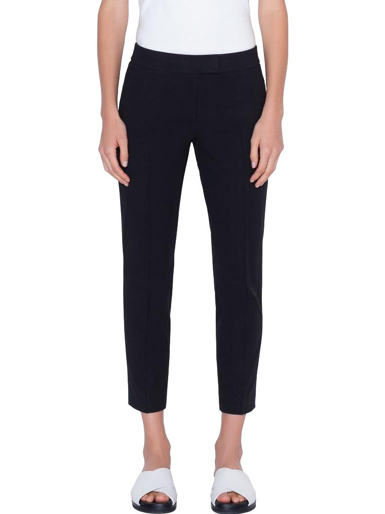 AKRIS Frankie Stretch Cotton Cropped Pants