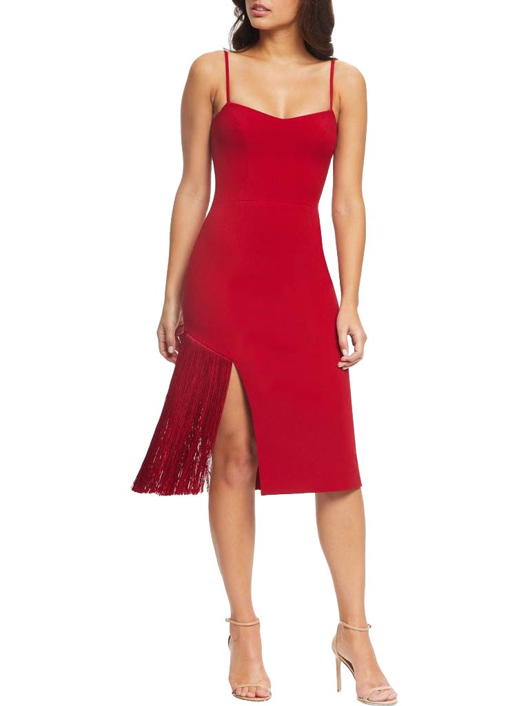 DRESS THE POPULATION DRESS THE POPULATION Rory Midi Dress