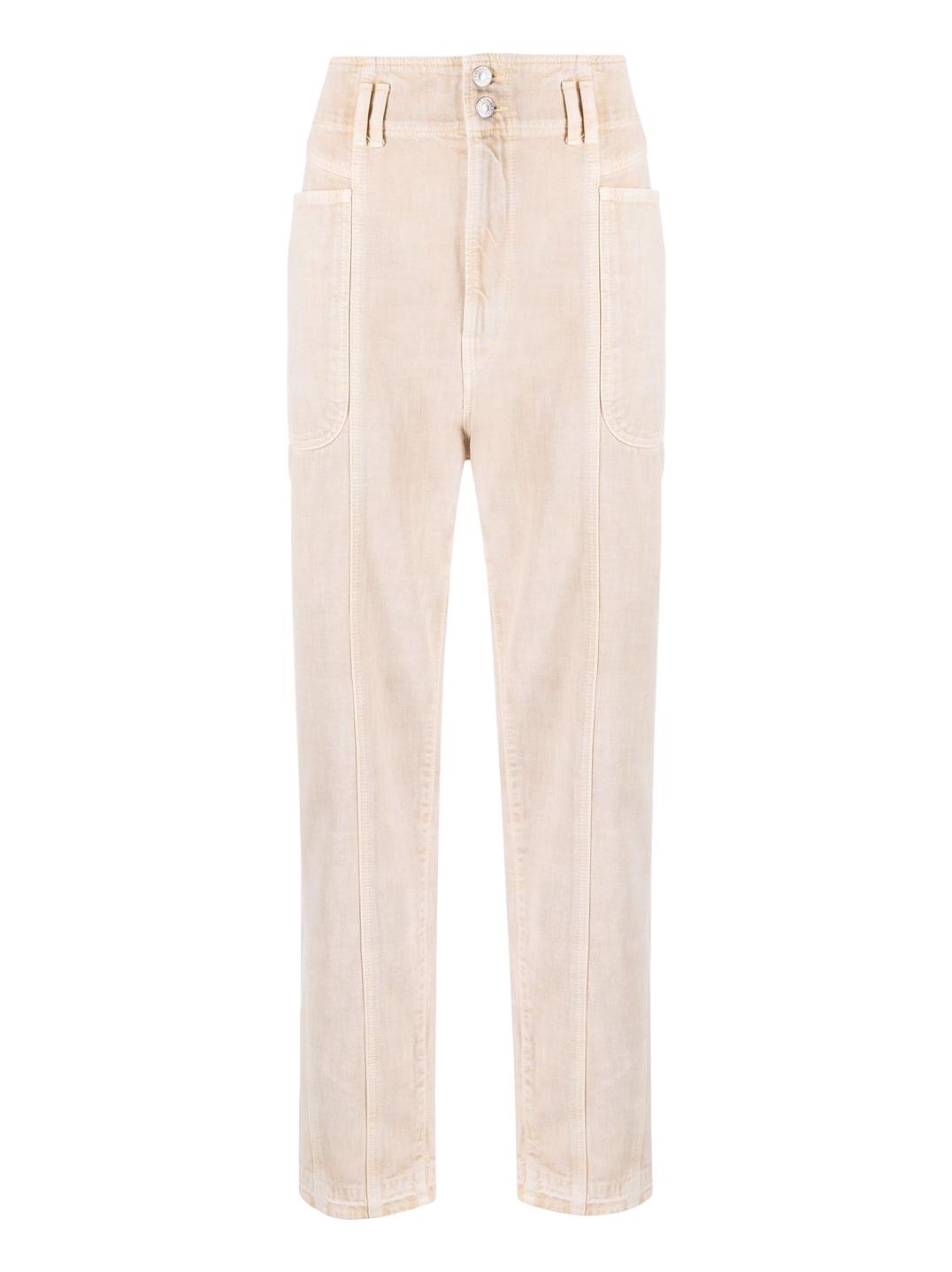 MARANT ETOILE MARANT ÉTOILE High-Rise Straight-Leg Jeans