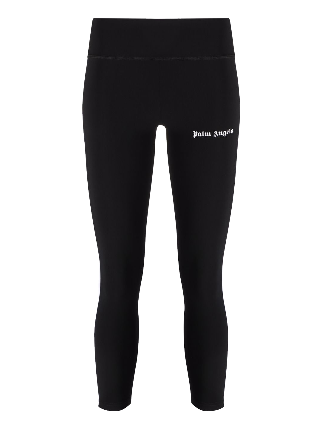 PALM ANGELS Palm Angels Logo Patch Crewneck T-Shirt