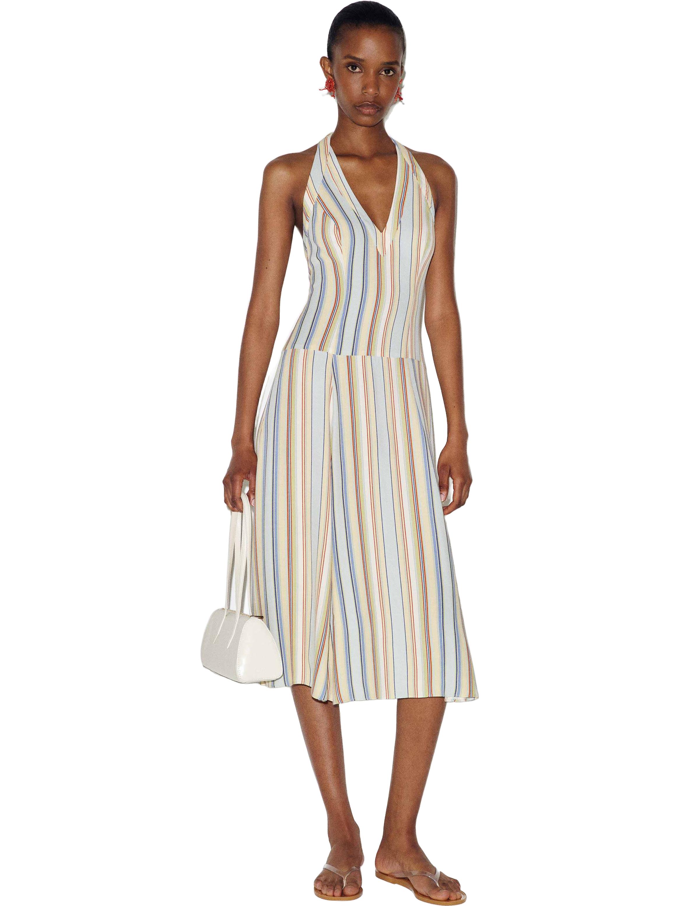 REFORMATION Reformation Sofia Zebra Print Midi Dress