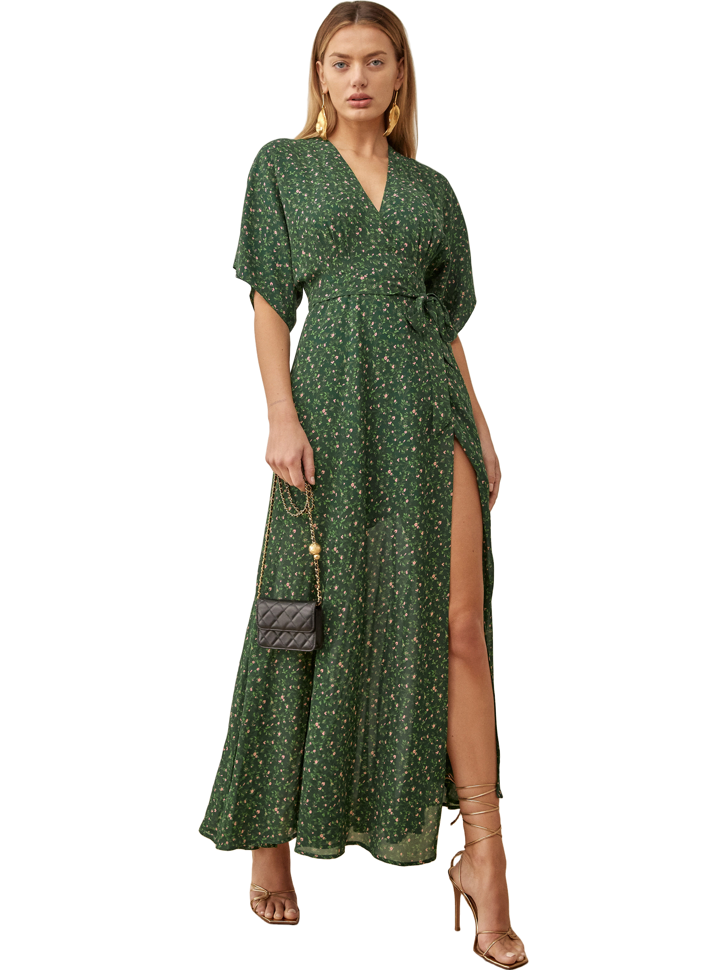 reformation winslow dress green Reformation Winslow Dress Seafoam Green XS