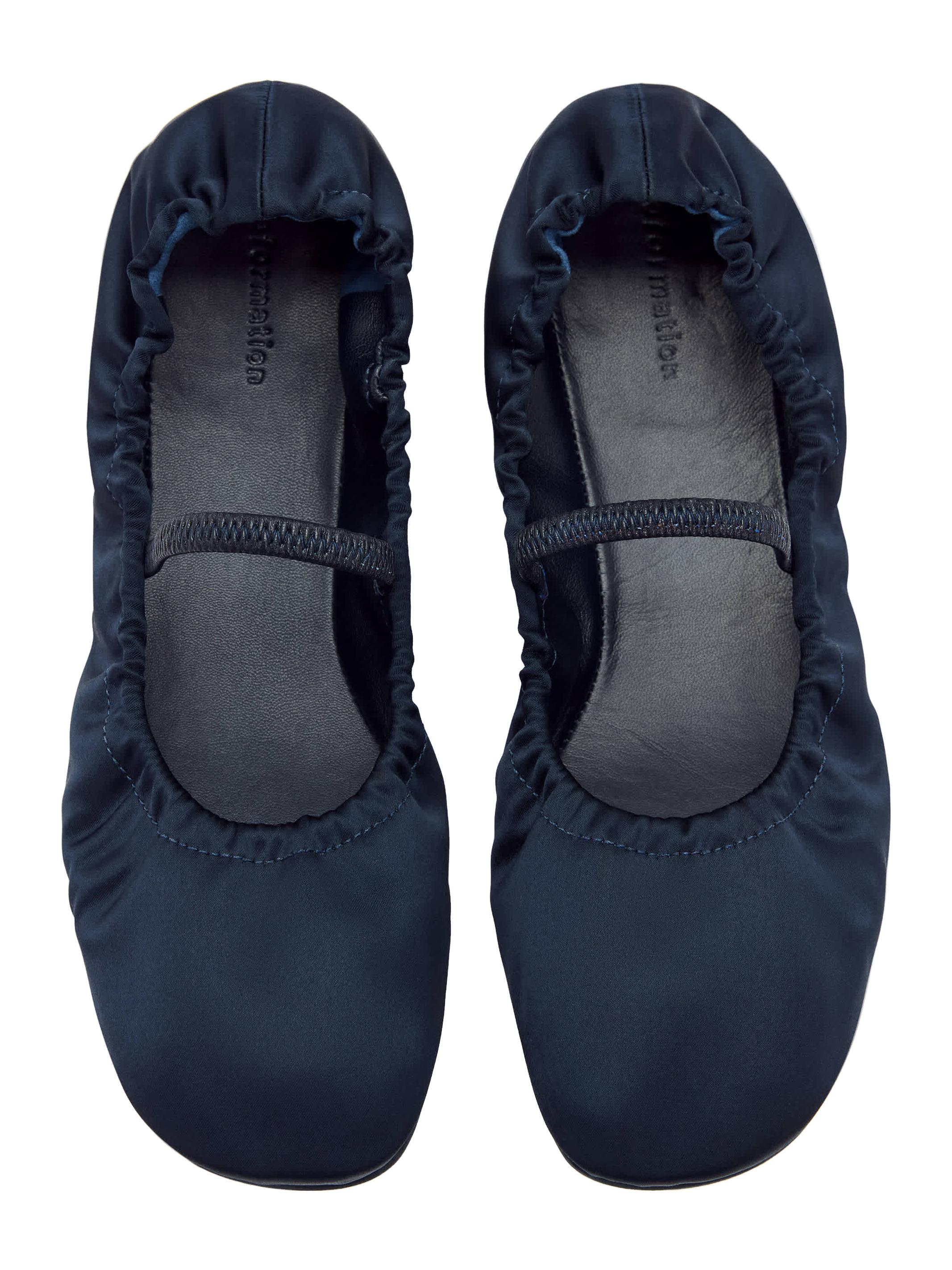 REFORMATION Reformation Buffy Ruched Ballet Flat