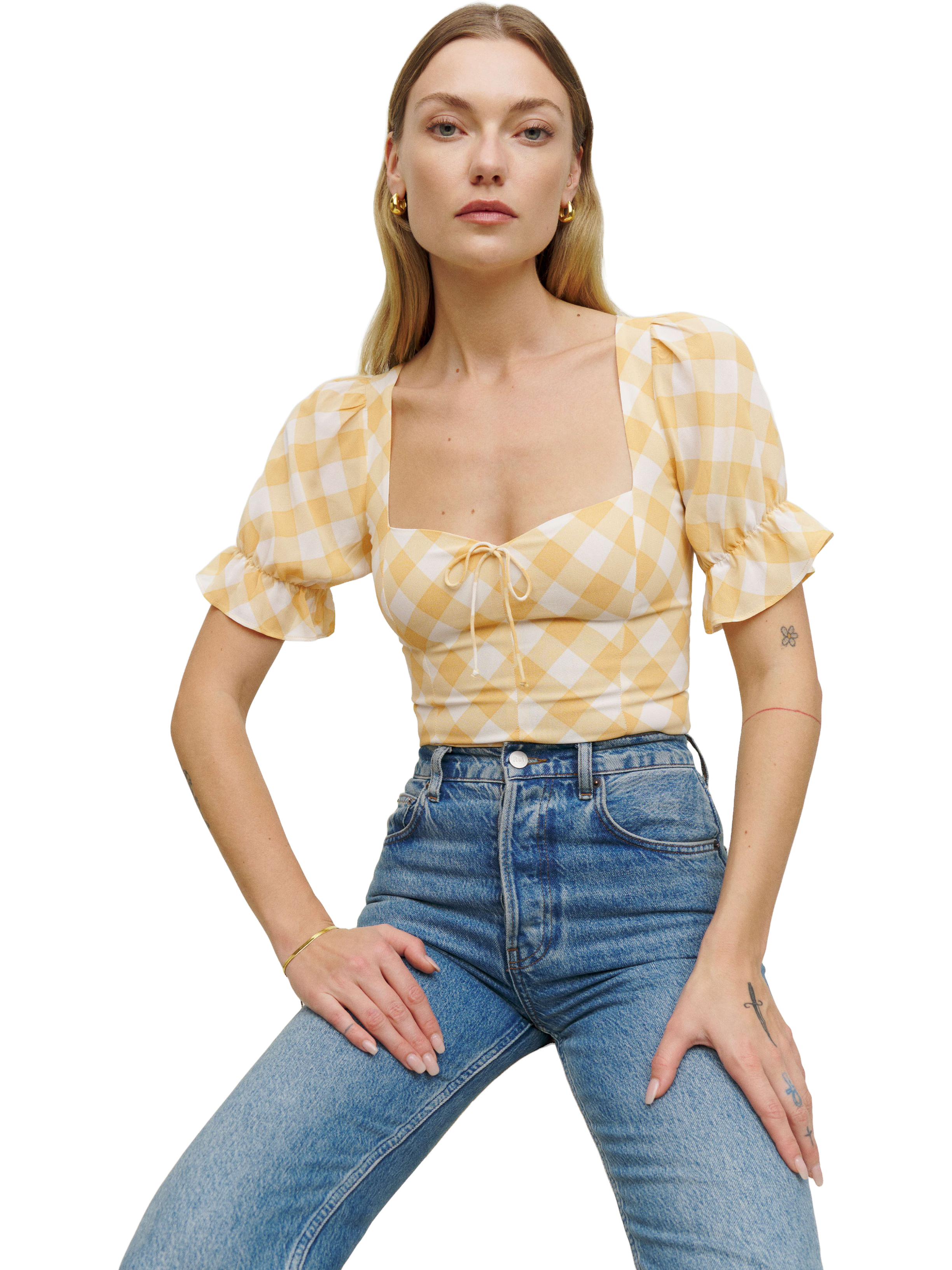 Reformation Delevan Top - Lucerne | Editorialist