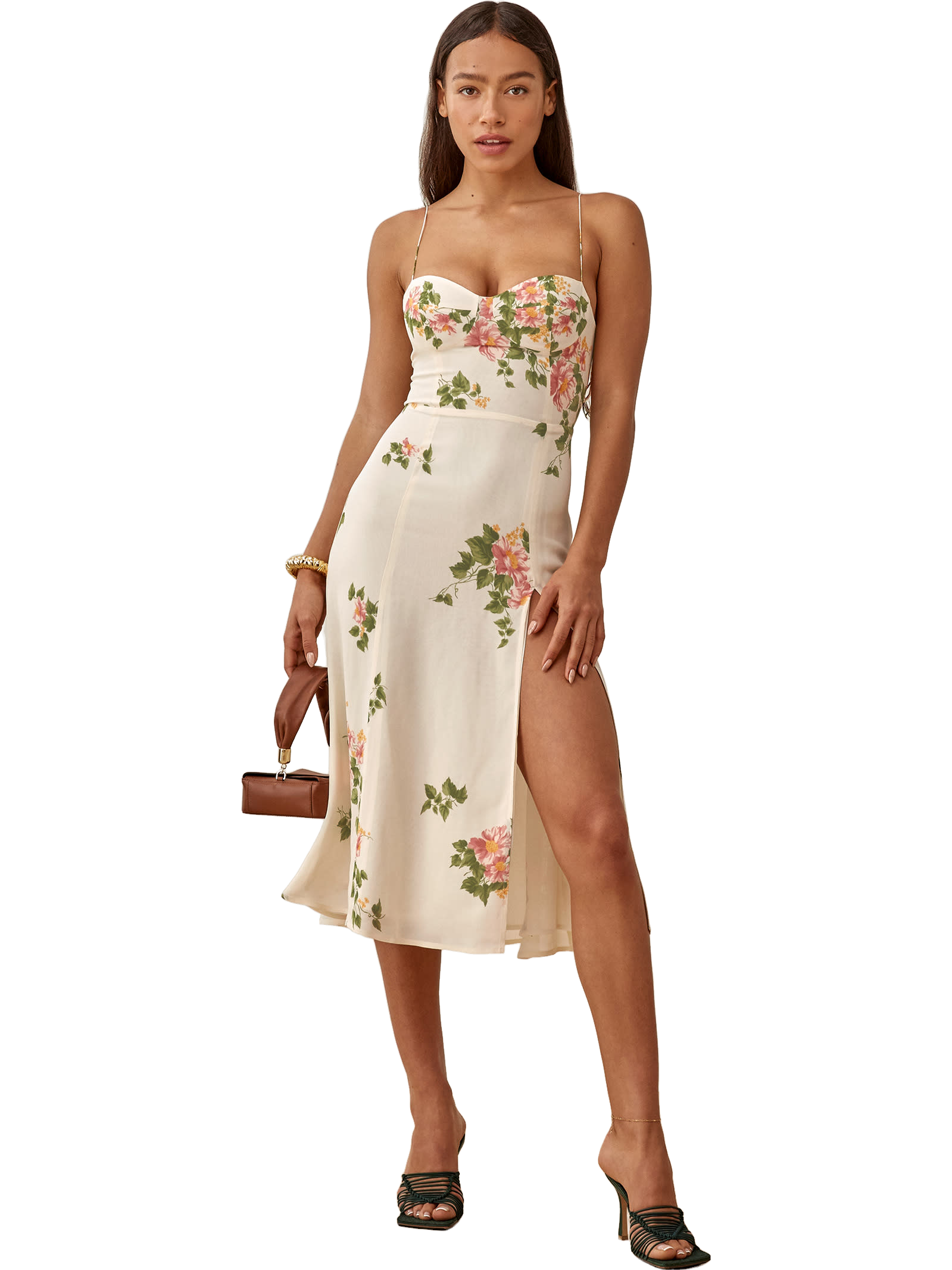 Reformation Juliette Midi Dress - Formosa | Editorialist
