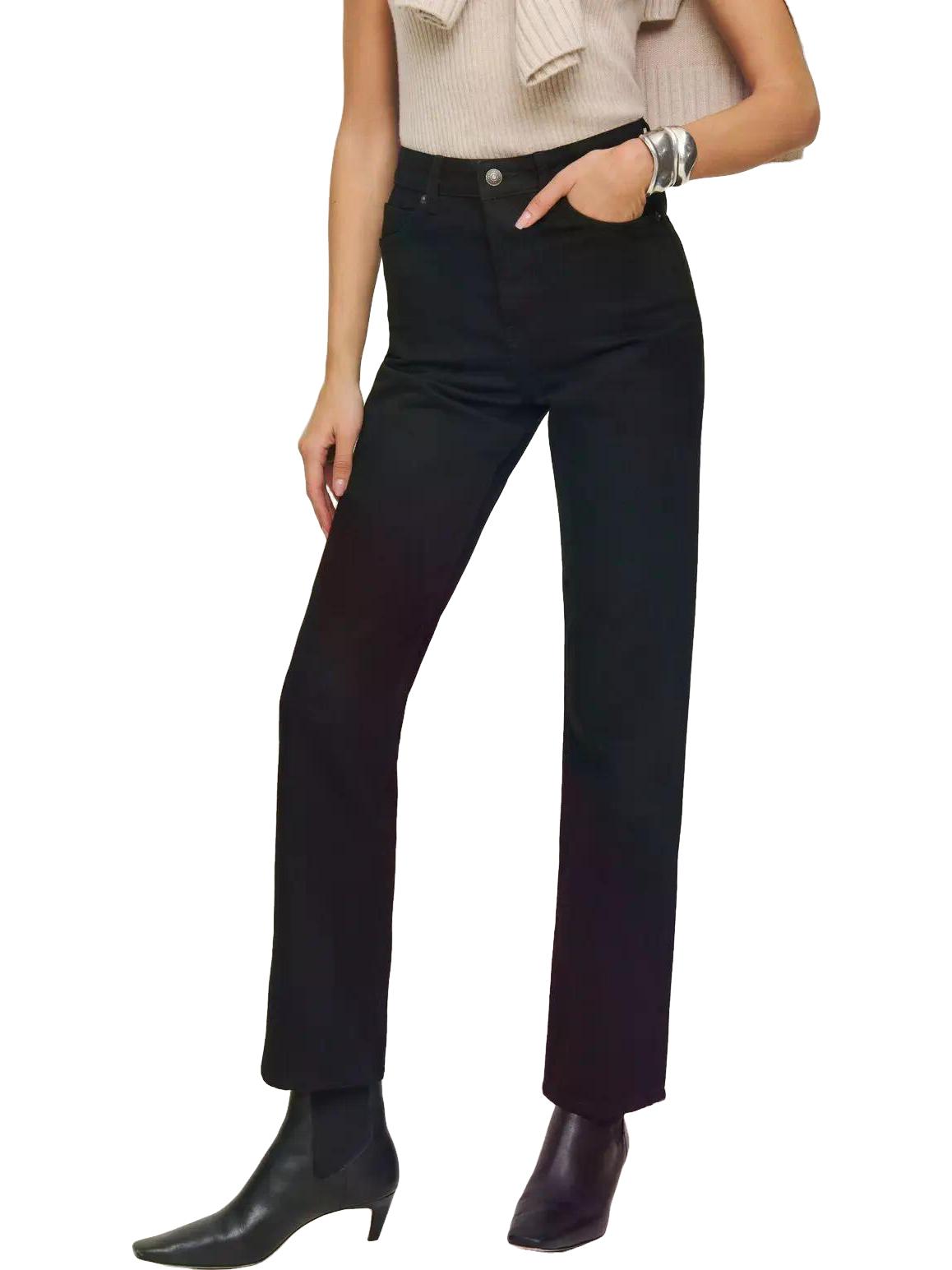 REFORMATION Reformation Cynthia High Rise Straight Jeans