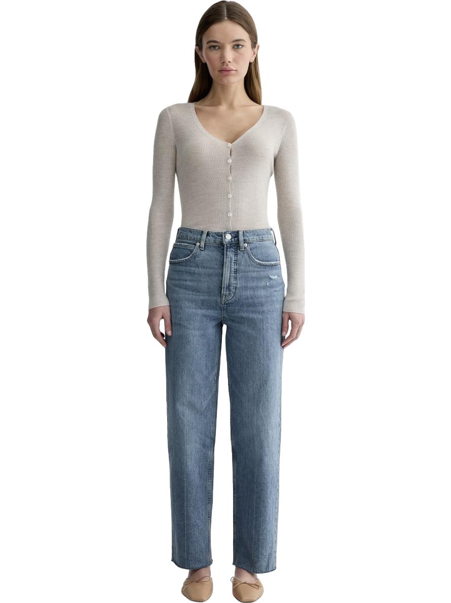 EVERLANE Way-High® Straight Leg Jean