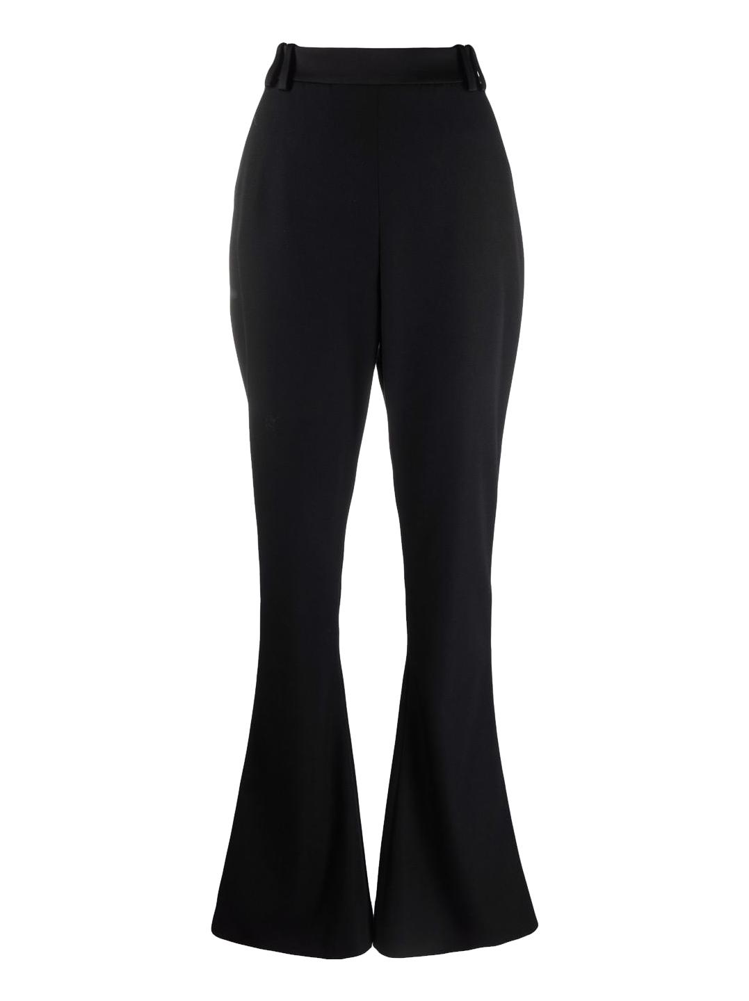 BALMAIN High-Waisted Bootcut Trousers