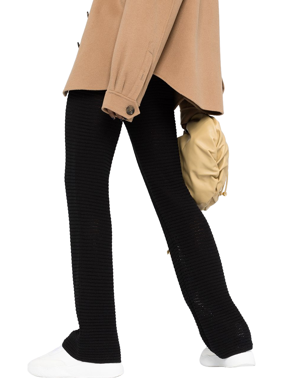 NANUSHKA Nanushka Bazia Crochet-Knit Trousers
