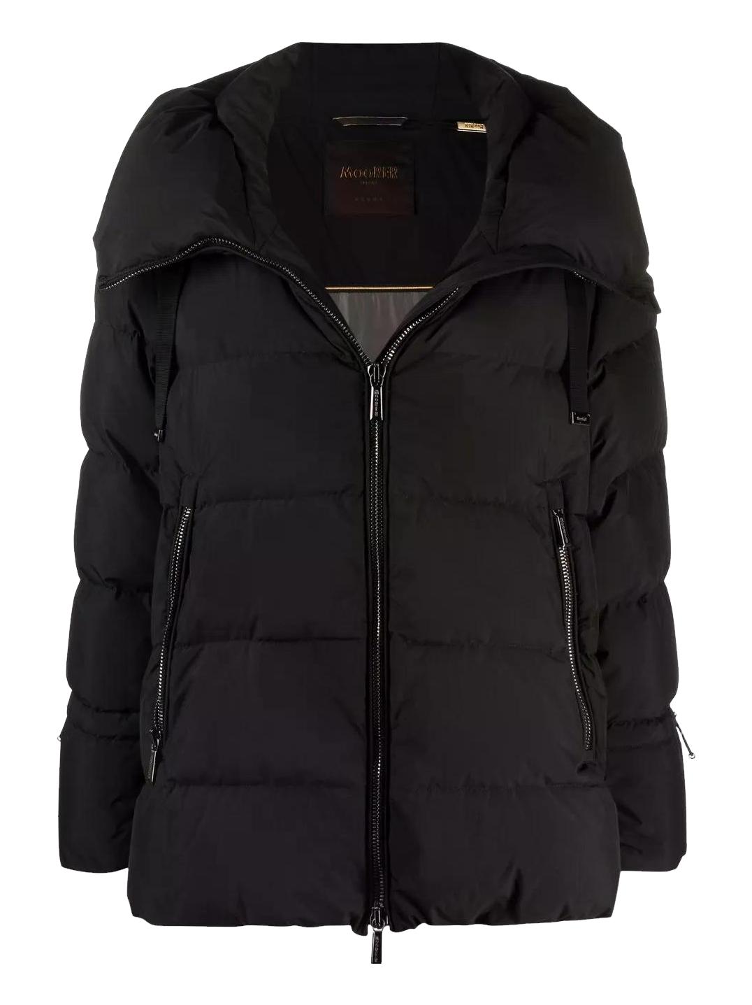 MOORER Quilted Down-Lined Padded Jacket