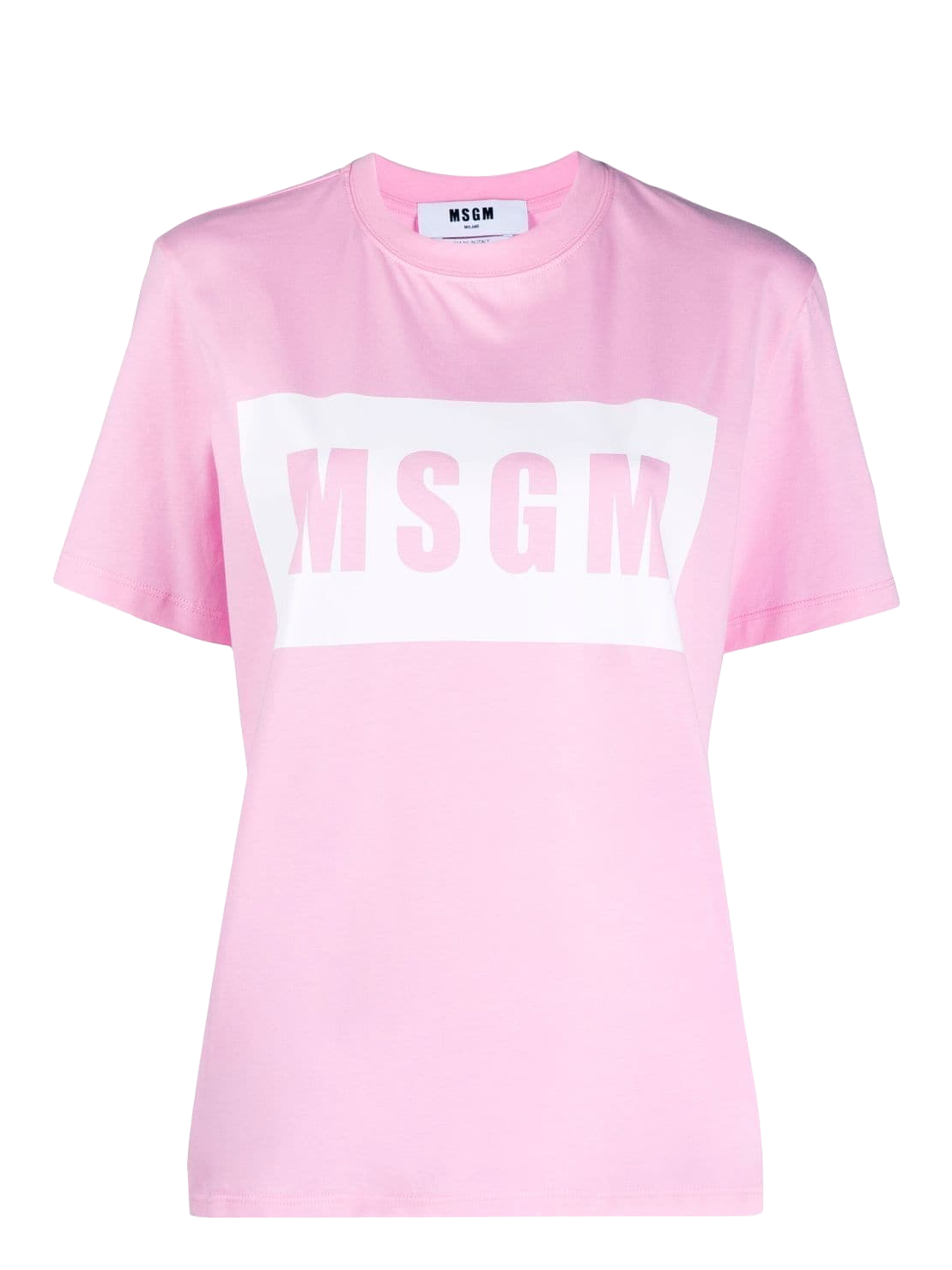 MSGM MSGM Logo-Print Cotton T-Shirt