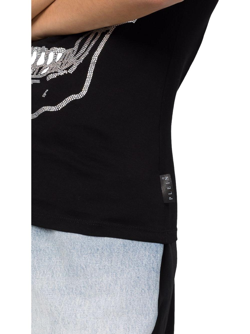PHILIPP PLEIN Skull Logo Print T-Shirt