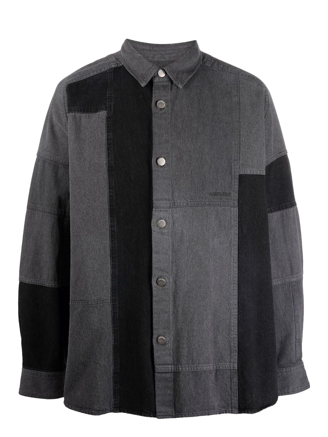 AMBUSH patchwork denim shirt