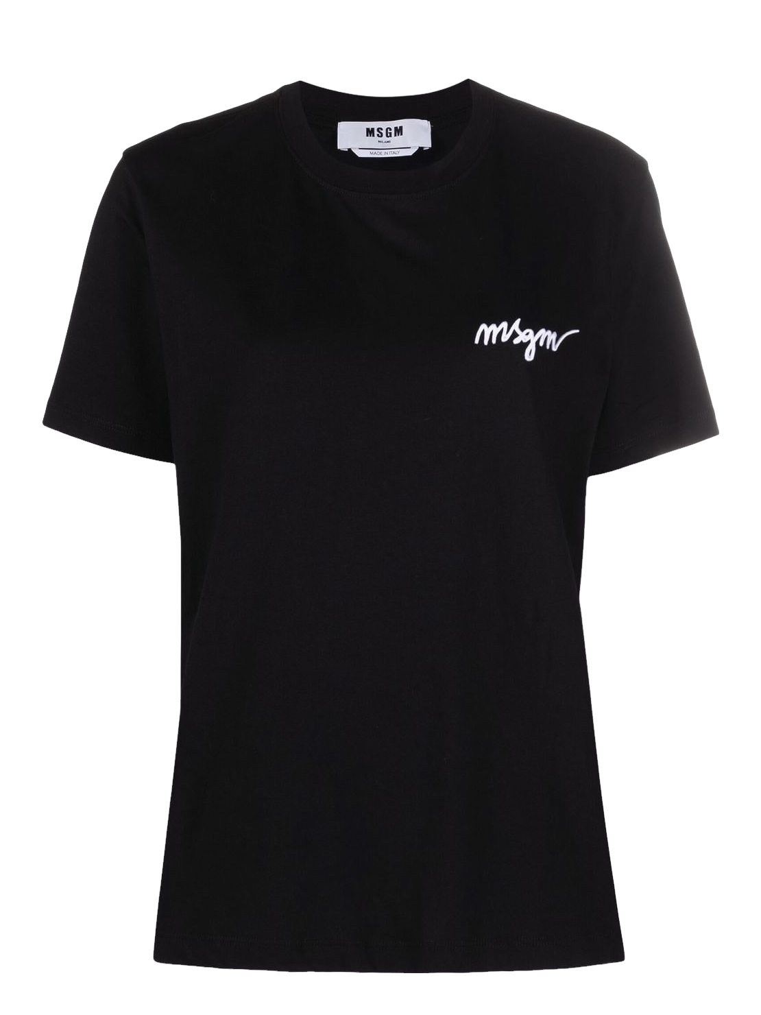 MSGM MSGM chest-logo crewneck t-shirt