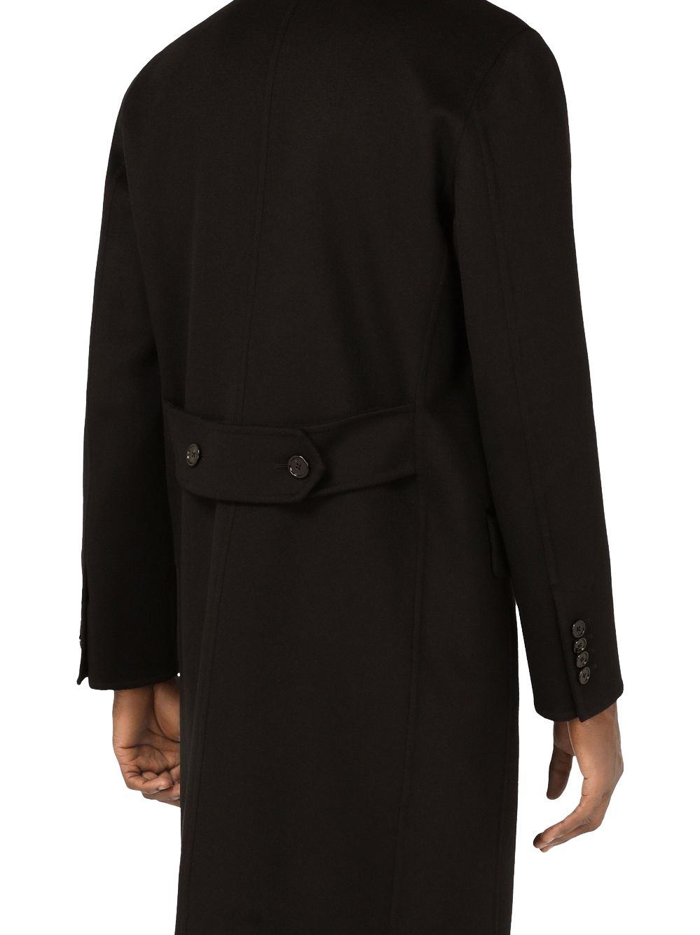 DOLCE & GABBANA Single-Breasted Cashmere Coat