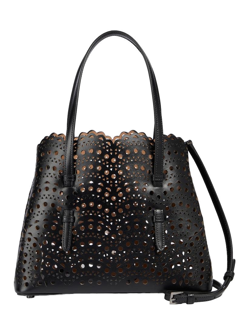 ALAÏA Alaia Mina 25 Vienne Wave Leather Top-Handle Bag