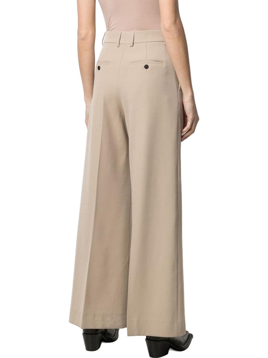 AMI High-Waisted Palazzo Pants