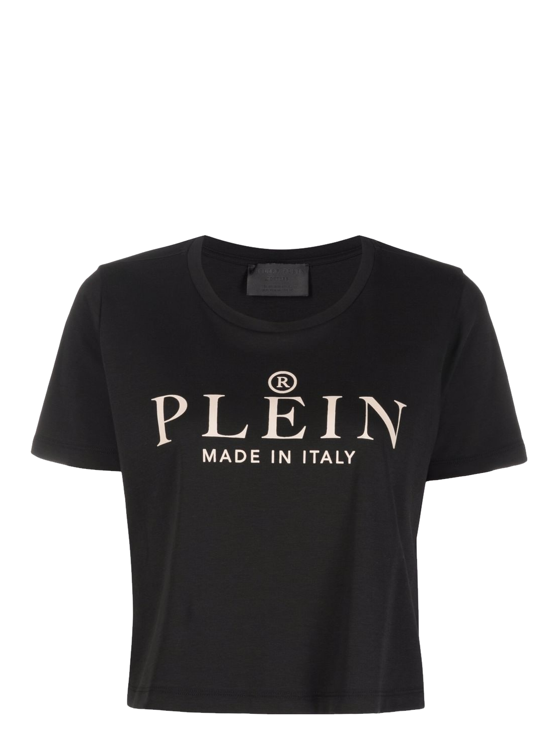 PHILIPP PLEIN Philipp Plein Iconic Plein Cropped T-Shirt