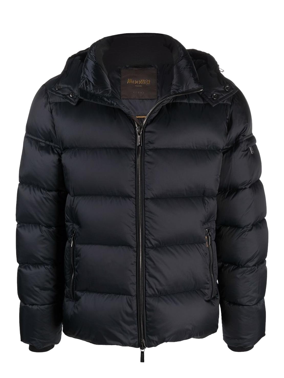 MOORER Feather-Down Puffer Jacket
