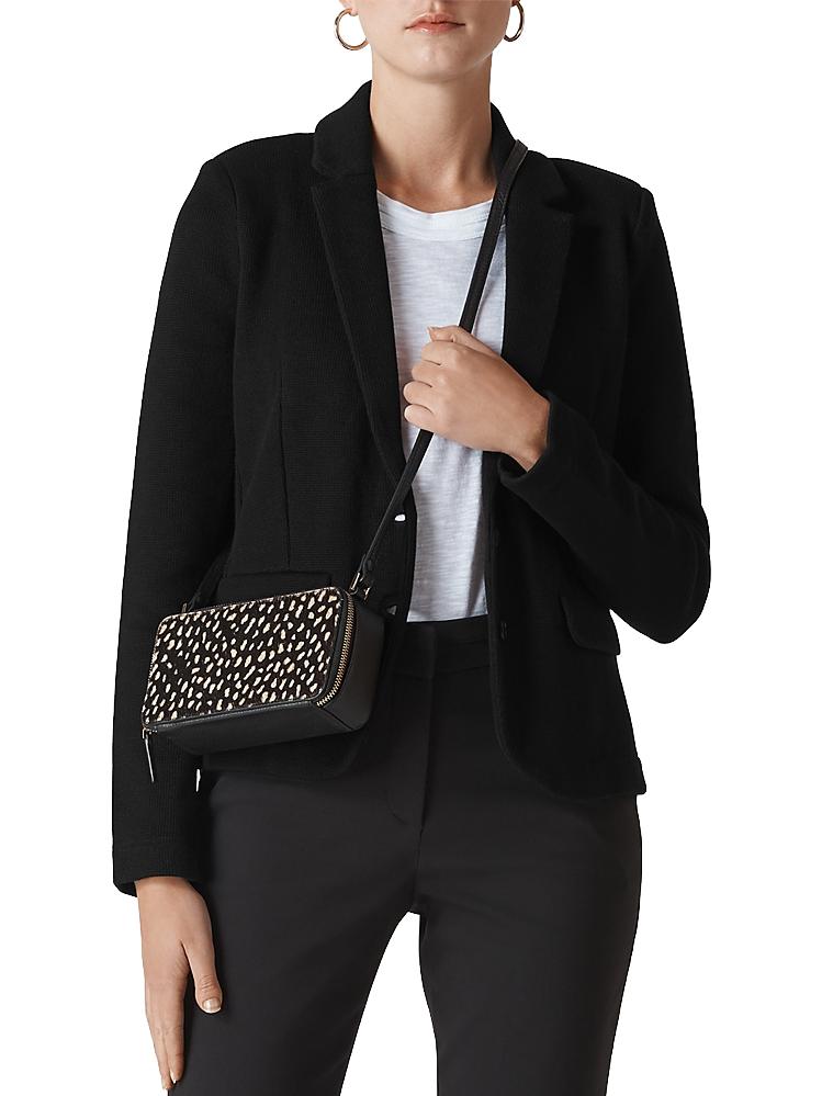 WHISTLES Whistles Slim Knit Blazer