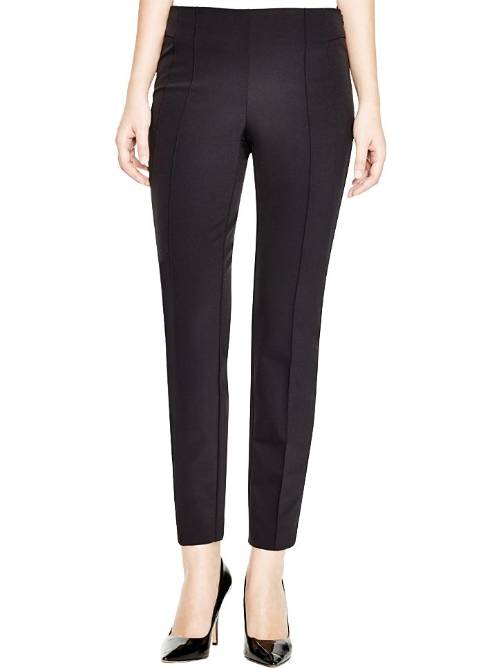 LAFAYETTE 148 NEW YORK Acclaimed Stretch Slim Pintuck City Pants