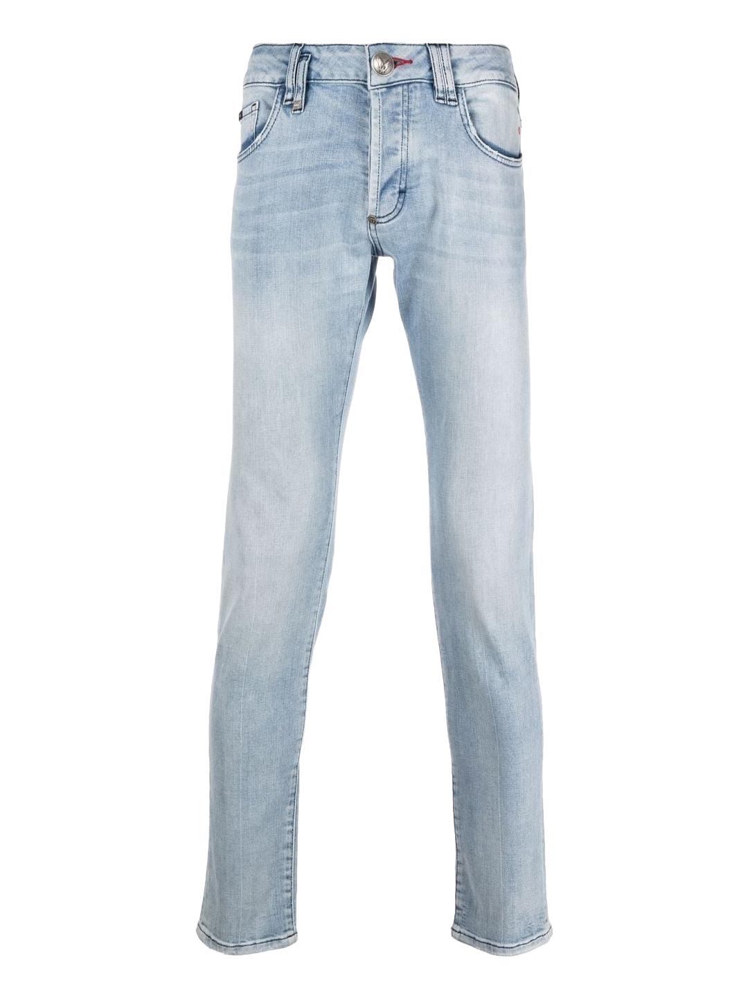 PHILIPP PLEIN Philipp Plein Logo-Plaque Skinny Jeans