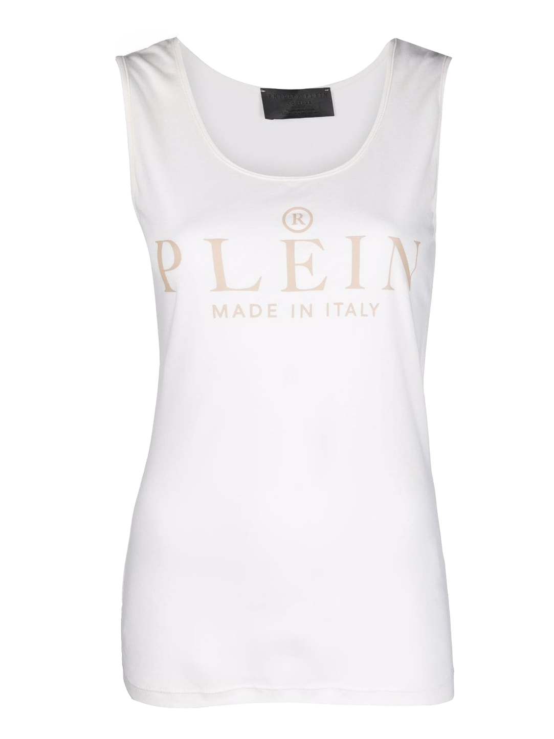PHILIPP PLEIN Philipp Plein Logo-Print Tank Top