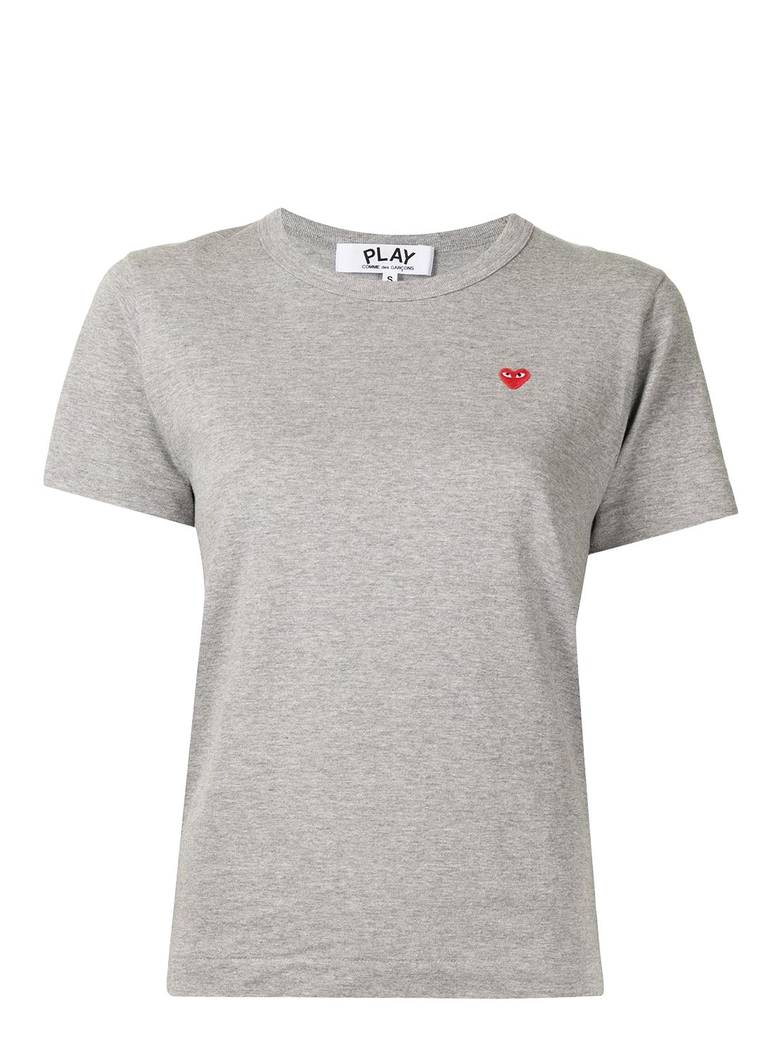 PLAY COMME DES GARCON Logo-Print Cotton T-Shirt