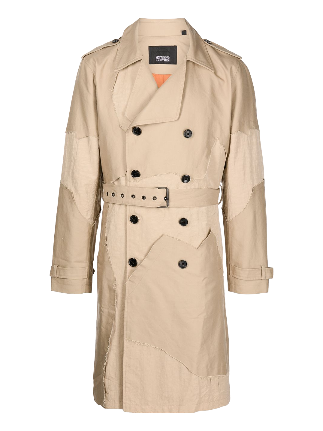 MOSTLY HEARD RARELY SEEN Mostly Heard Rarely Seen Two-Tone Double-Breasted Coat